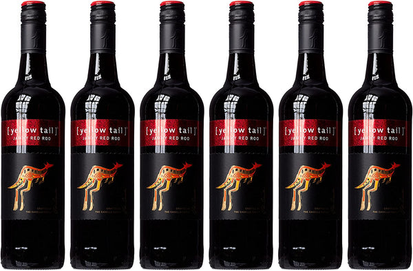 Yellow Tail Jammy Red Roo case of 6 (750ml,) – WinePig